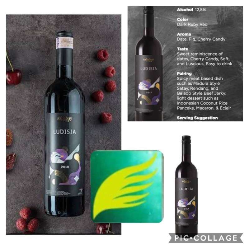 Promo Sababay Ludisia , red wine, anggur enak Diskon 27% di Seller ...