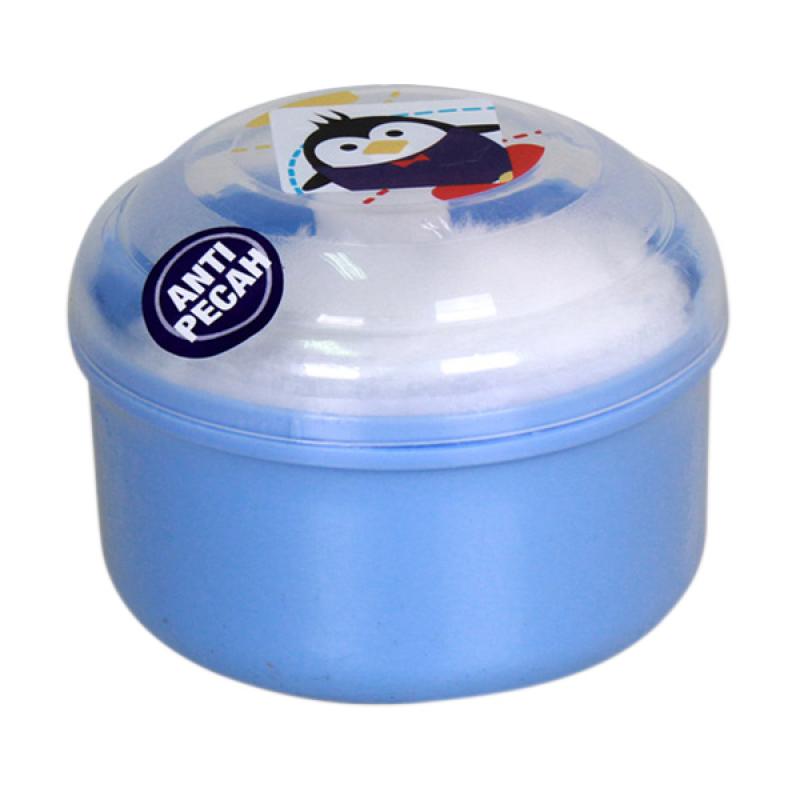 Jual LustyBunny Baby Powder Oval Case Tempat Bedak - Blue di Seller ...