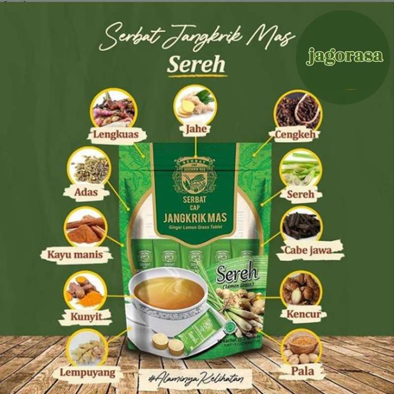 Jual Serbat JANGKRIK MAS Sereh isi 10pc di Seller Jagorasa - Rawa Buntu ...