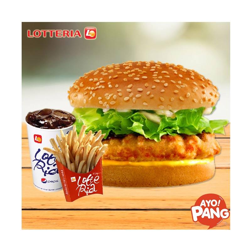 Jual Lotteria Chicken Burger Set E-Voucher di Seller AyoPang ...