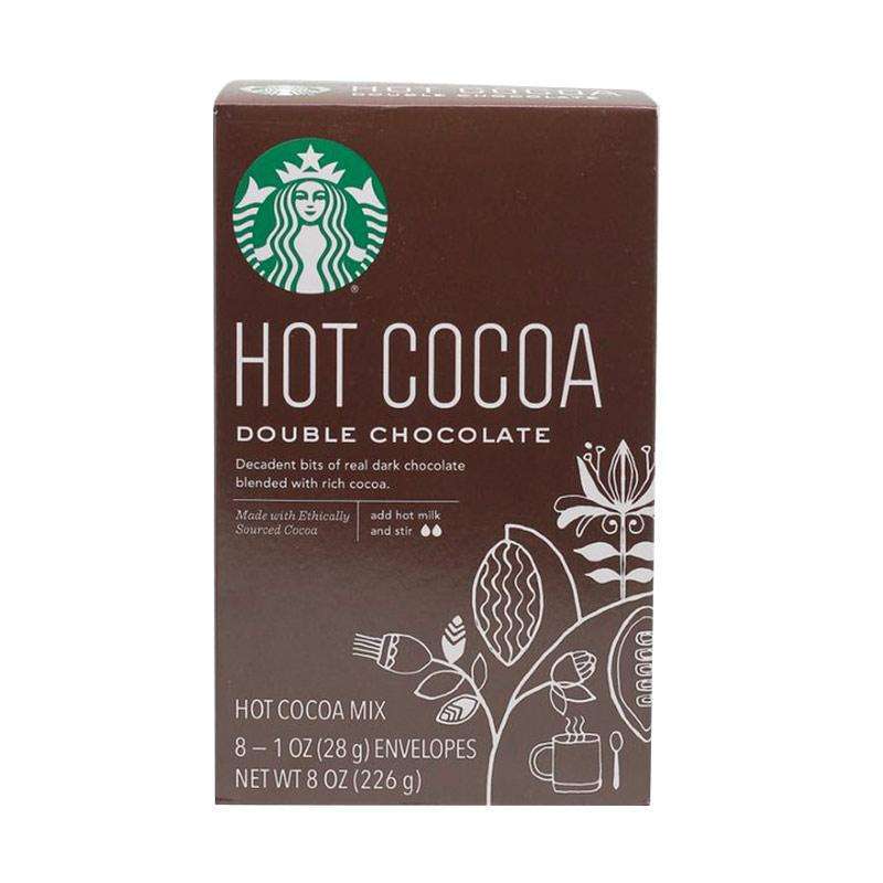 Jual Starbucks Hot Cocoa Double Chocolate Minuman Cokelat [8pack X 28g ...