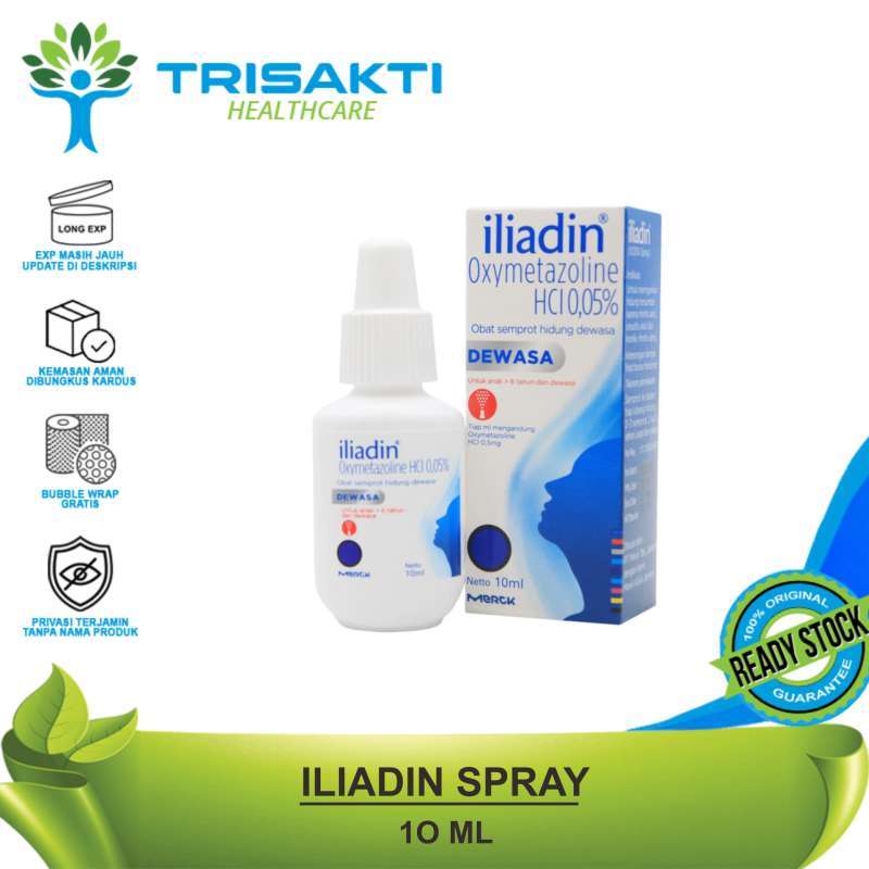 Jual Iliadin Spray - Obat Semprot Hidung [10 mL] di Seller Trisakti ...