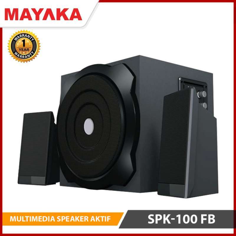 Jual Mayaka SPK-100FB Multimedia Speaker Active 2.1 - Black [Original ...