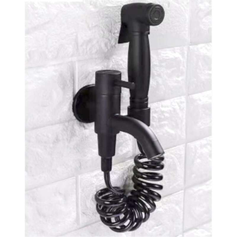 Jual jet shower bidet hitam toilet keran aer - di Seller CIPTA JNJ ...