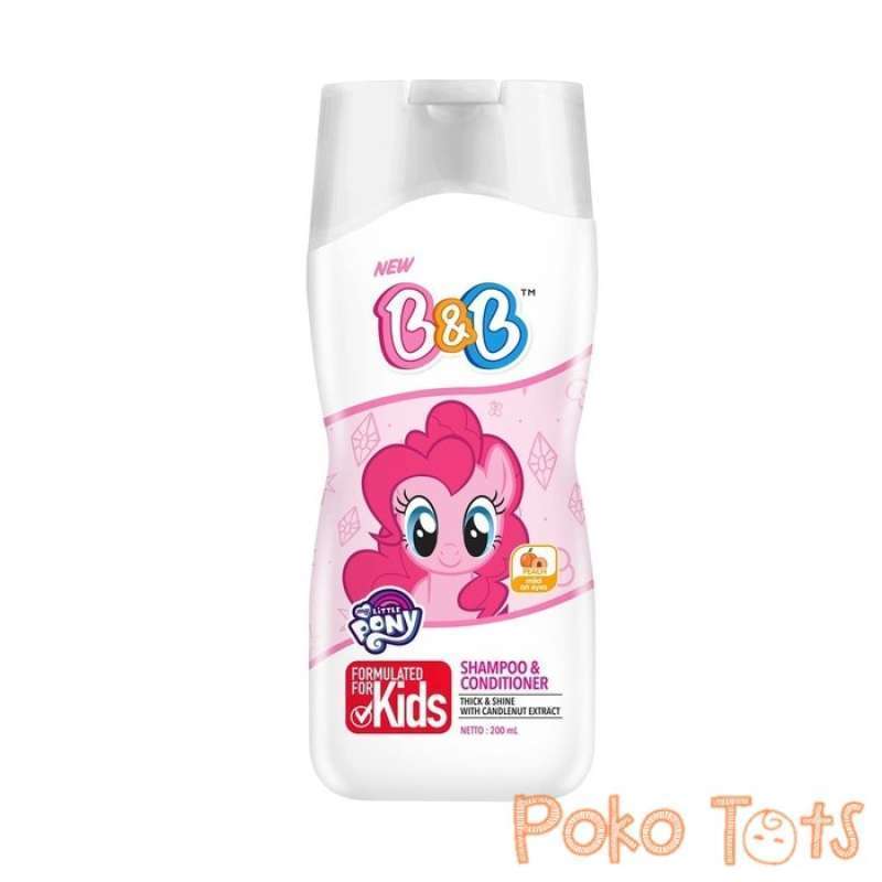 Jual B&B Kids Shampoo and Conditioner My Little Pony Pinkie Pie 200ml ...