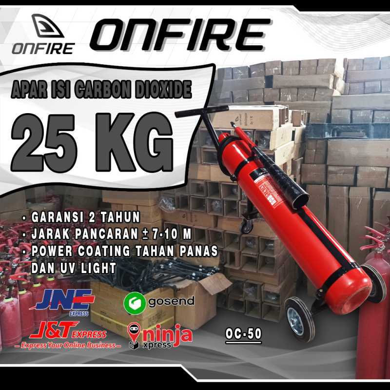 Jual Alat Pemadam Kebakaran (APAR) Co2 25 KG - ONFIRE di Seller Feto ...
