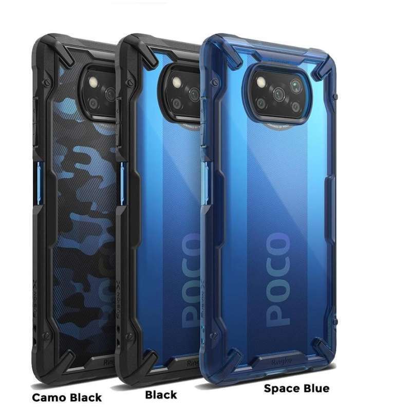 Promo Case Xiaomi Poco X3 PRO / NFC Ringke FUSION X Anti Crack Shock ...