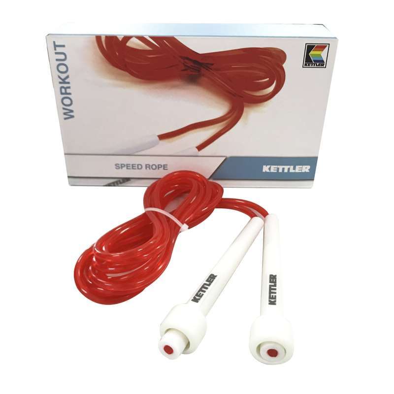 Promo KETTLER Speed Rope 401-300 RED Diskon 25% di Seller MG Sports ...