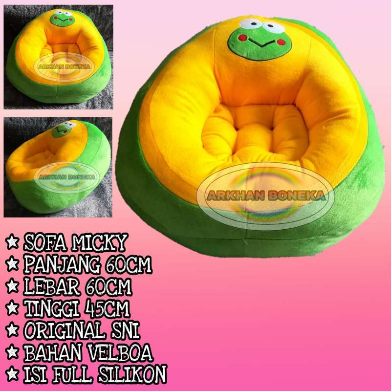 Promo SOFA VIRAL / SOFA ANAK KARAKTER MURAH UK.60 X 60 X45CM ORIGINAL ...