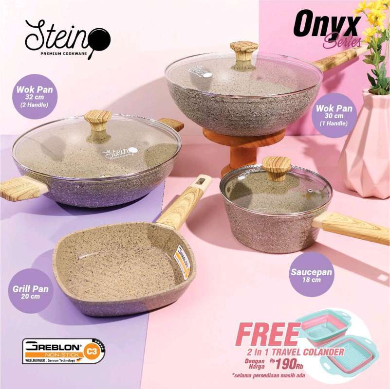 Jual Stein SteinCookware Paket ONYX Granite di Seller Homeware Store ...