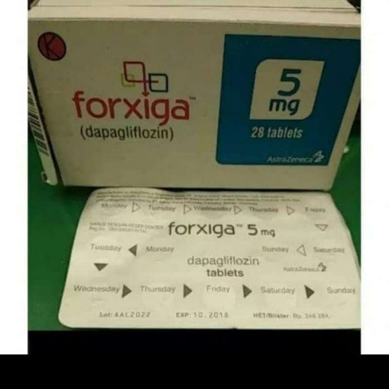 Jual Forxiga 5 Mg Per Box Di Seller Link Pharmacy - Rawa Badak Selatan ...