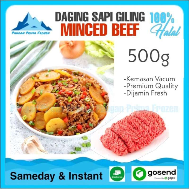 Jual DAGING SAPI GILING / Minced Beef 500g di Seller Pangan Prima Palem ...