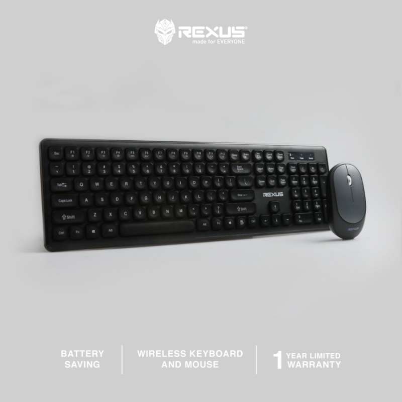 Promo Rexus KM8 Combo Keyboard Mouse Wireless Diskon 17% di Seller iBos ...