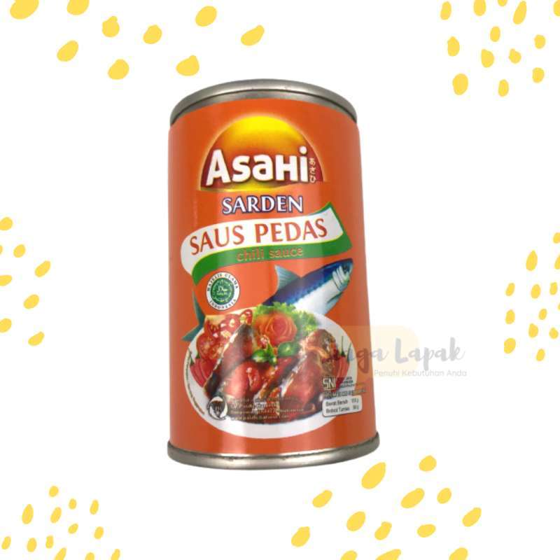 Promo Asahi Sarden Saus Pedas Kaleng 155gr Diskon 3% Di Seller Siaga ...