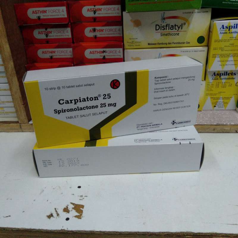 Jual Original Carpiaton 25 Mg Per Box 100 Tablet Di Seller Apotek ...