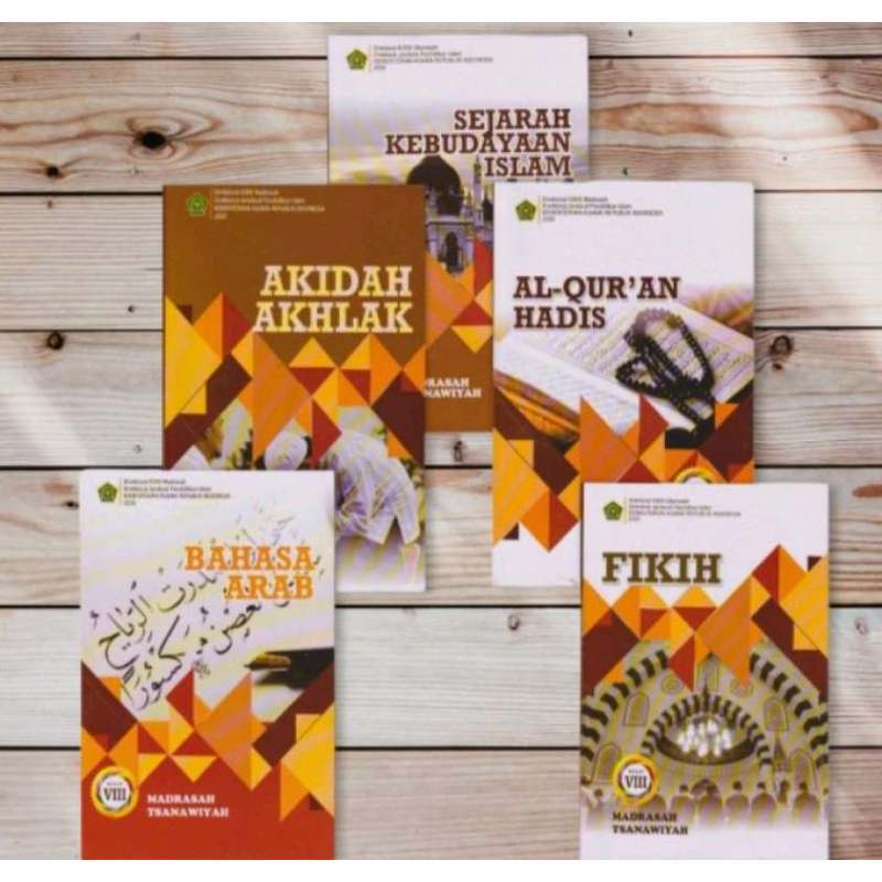Jual KEMENTERIAN AGAMA + Paket Buku Siswa Kelas 8 MTS 2020 AKIDAH AKHLAK , AL QURAN HADIS ...
