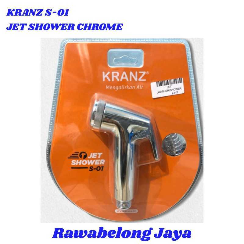 Jual KRANZ S-01 JET SHOWER CHROME/KRAN KLOSET di Seller TB Rawabelong ...