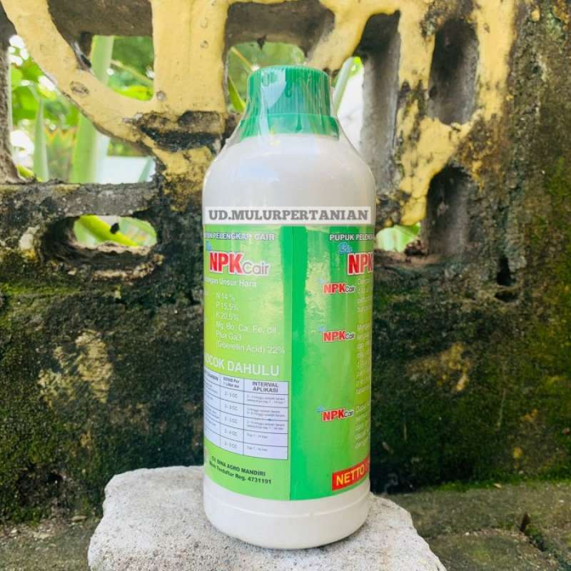 Jual Pupuk pelengkap cair BIO NPK CAIR PLUS isi 500 ml dari Bina Agro Mandi di Seller UD PANEN ...
