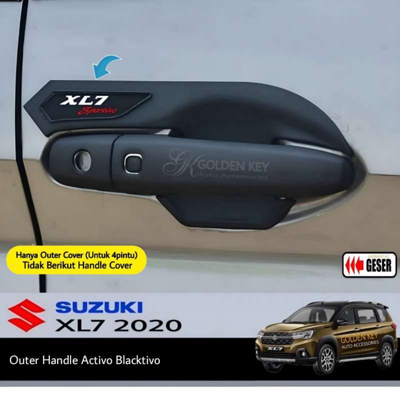 Jual JSL Outer Handle XL7 2020 Mangkok Pintu Activo Blacktivo di Seller GOLDEN KEY ACC - Pejuang ...