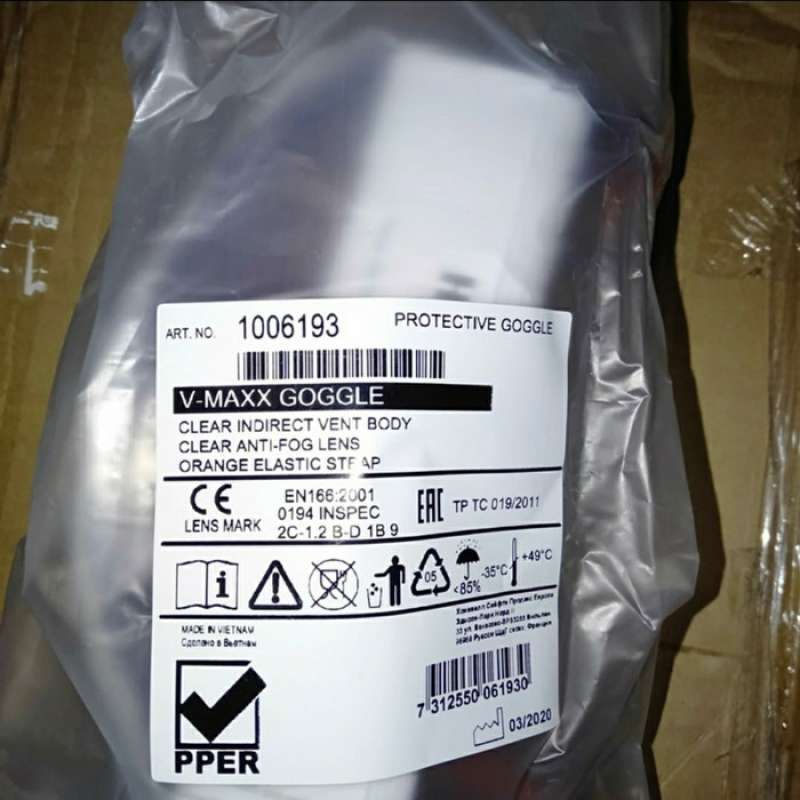 Jual Kecamata Safety Goggle honywell - kecamata safety - kecamata v-max ...