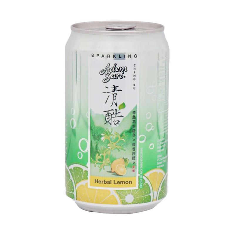 Jual Adem Sari Chingku Sparkling Herbal Lemon Minuman Kaleng [320 mL ...