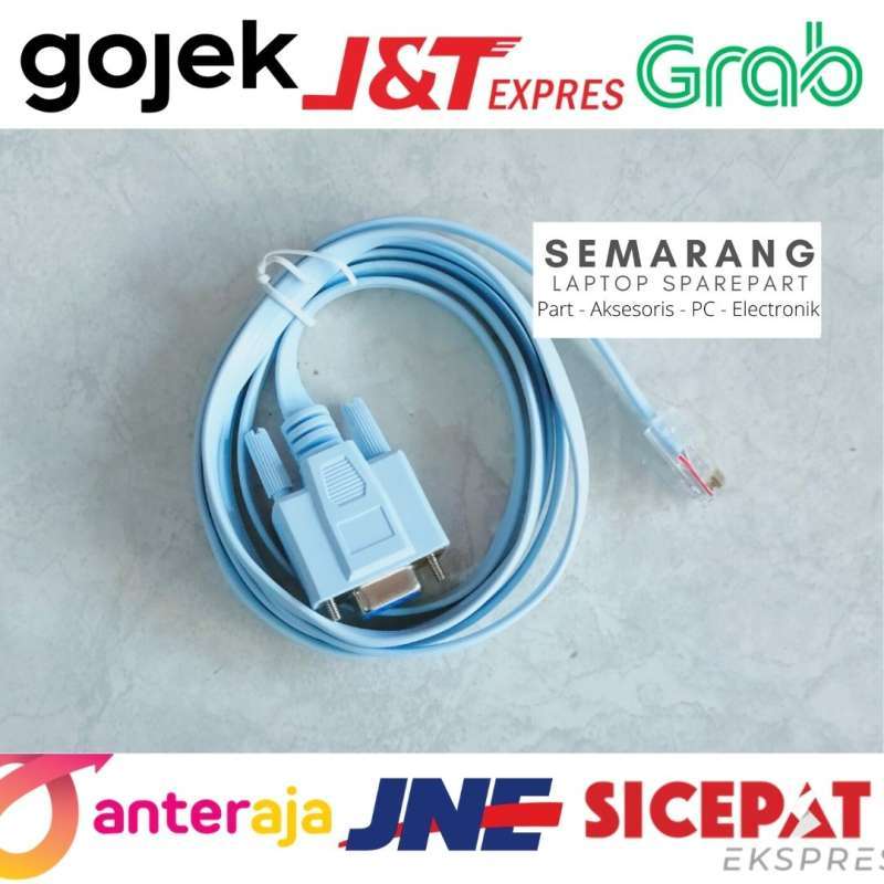 Jual KABEL LAN TO SERIAL DB9 Female Cisco Console Konektor Rj45 Rs232 ...