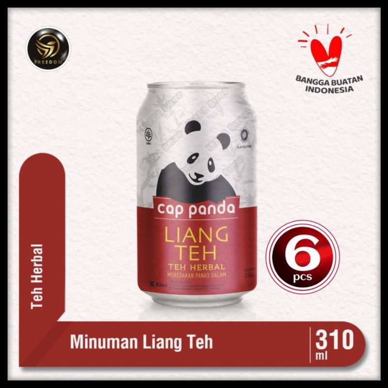 Promo Cap Panda Minuman Liang Tea | Teh Kaleng - 310 ml (Kemasan 6 Pcs ...