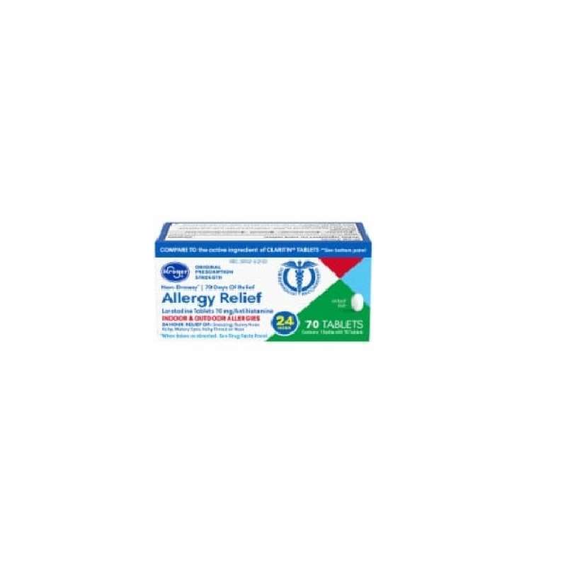Jual Kroger Allergy Relief Obat Alergi Antihistamine 70 / 365 tablets ...