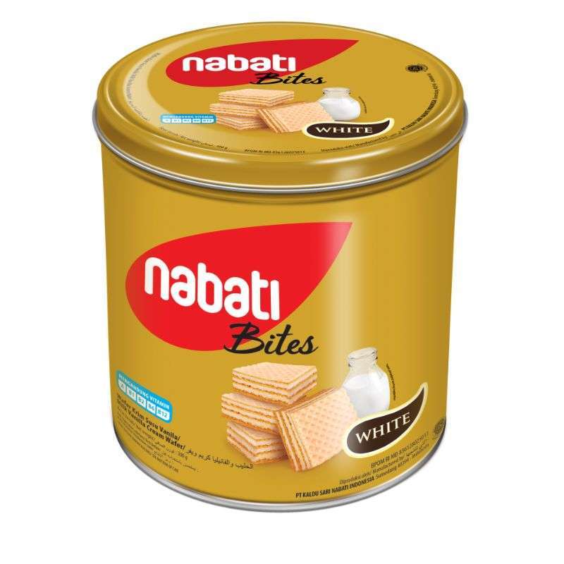 Promo Nabati White Wafer Kaleng [287 g] Diskon 35% di Seller Nabati ...