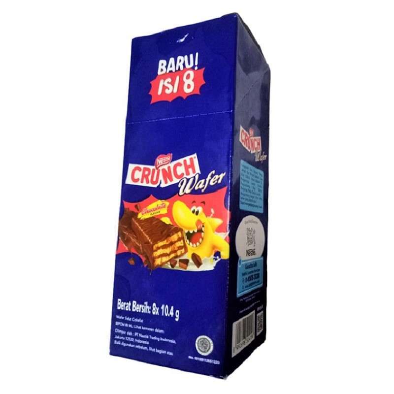 Promo Nestle Crunch Wafer Chocolate [10.4 g x 8 pcs] Diskon 4% di ...