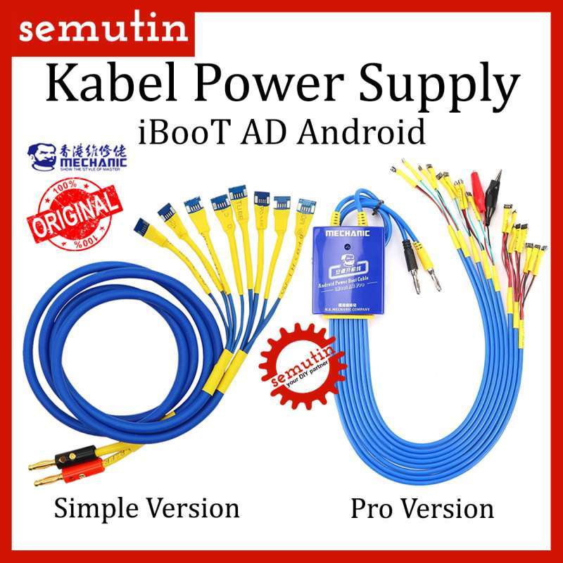 Jual Kabel Power Supply MECHANIC iBooT AD ORIGINAL / Simple Pro Android Power Boot Cable ...
