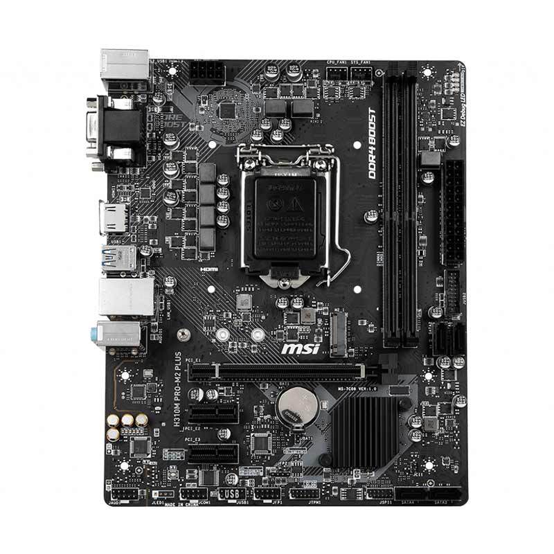Promo Msi H310m Pro-m2 Plus Motherboard Diskon 12% Di Seller Pazcom ...