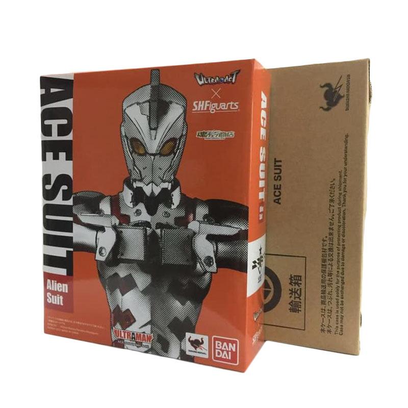 Jual Bandai Ultra-act × S.h.figuarts Ace Suit Alien Suit Action Figure ...