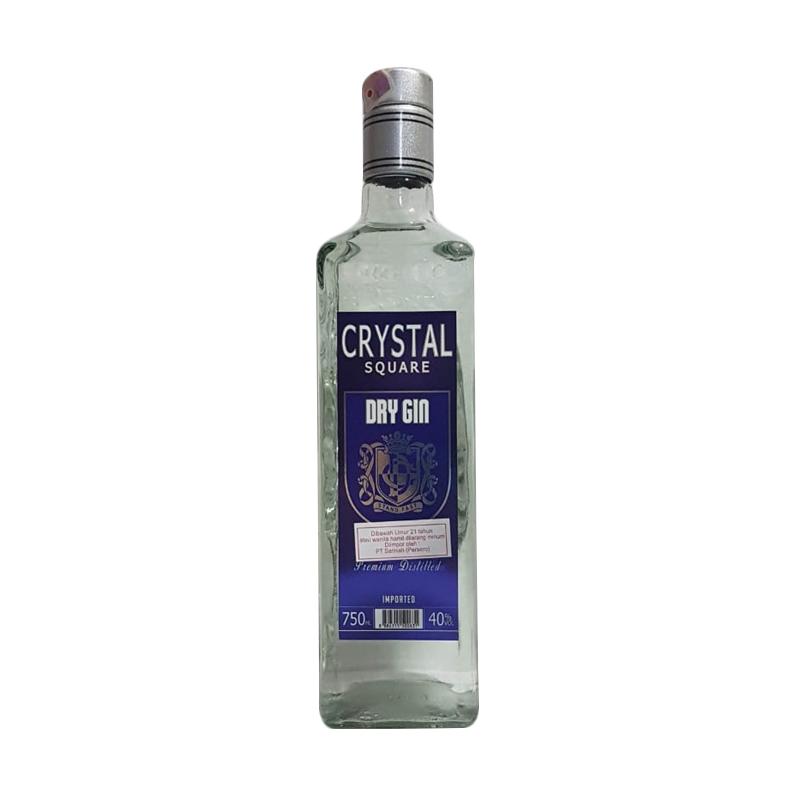 Jual Crystal Club Crystal Square Gin Minuman Alkohol [original] Di ...