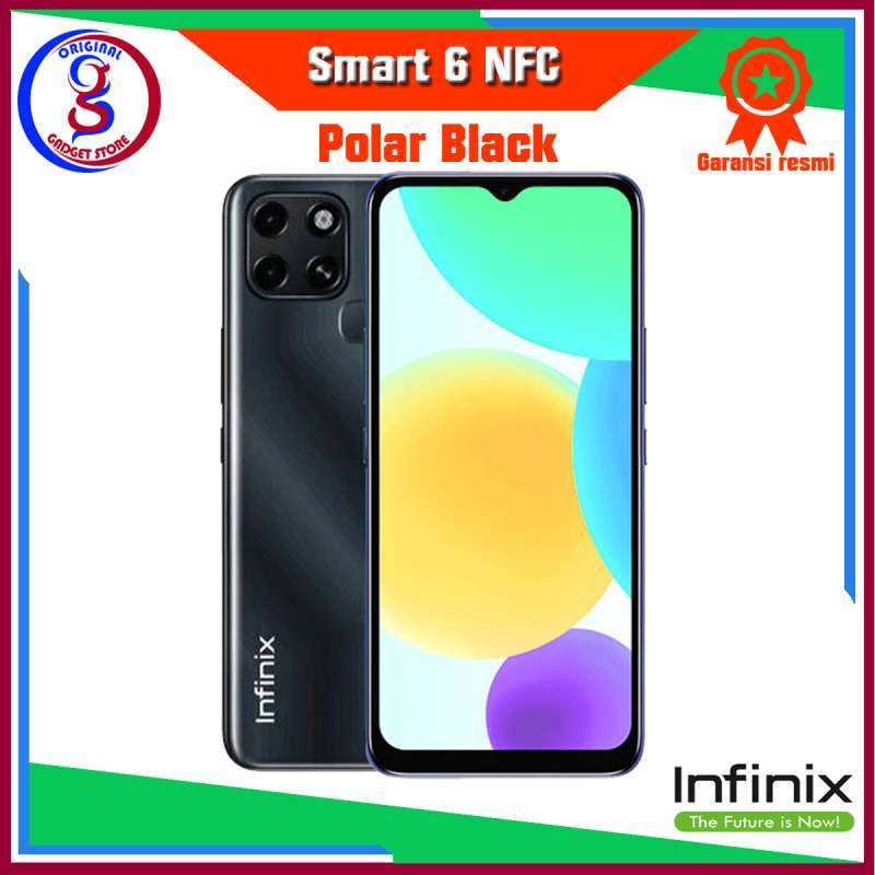 Promo Infinix Smart 6 Nfc Ram 2gb Internal 32gb Garansi Resmi Diskon 9% ...