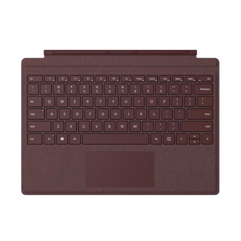 Jual Microsoft Surface Pro Type Cover Signature Keyboard - 05 Burgundy ...