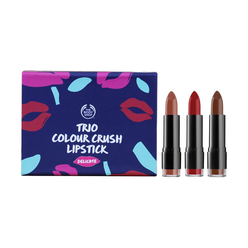 Jual The Body Shop Trio Colour Crush Set Lipstick di Seller The Body ...
