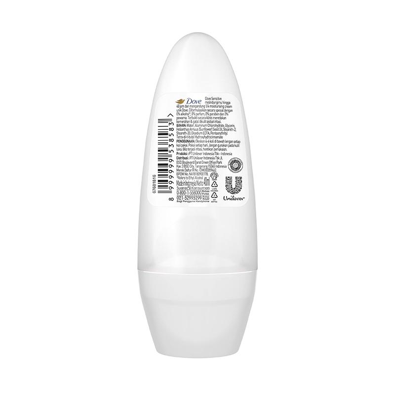 Jual Dove Deo Sensitive Roll On Deodoran [40 mL] di Seller Ramayana ...
