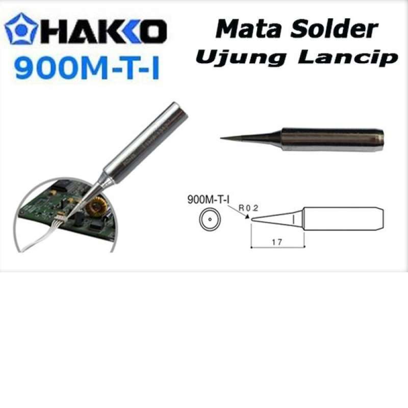 Jual MATA SOLDER HAKKO 900M T-I LURUS RUNCING di Seller BABE GAUL STORE - Cideng, Kota Jakarta ...