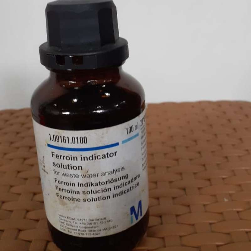 Jual FERROIN INDICATOR SOLUTION MERCK 100 ML di Seller PT. DWILAB ...