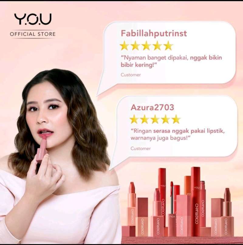 Promo You Colorland Powder Mousse Lip Stain - Lip Stain Ringan Dan ...