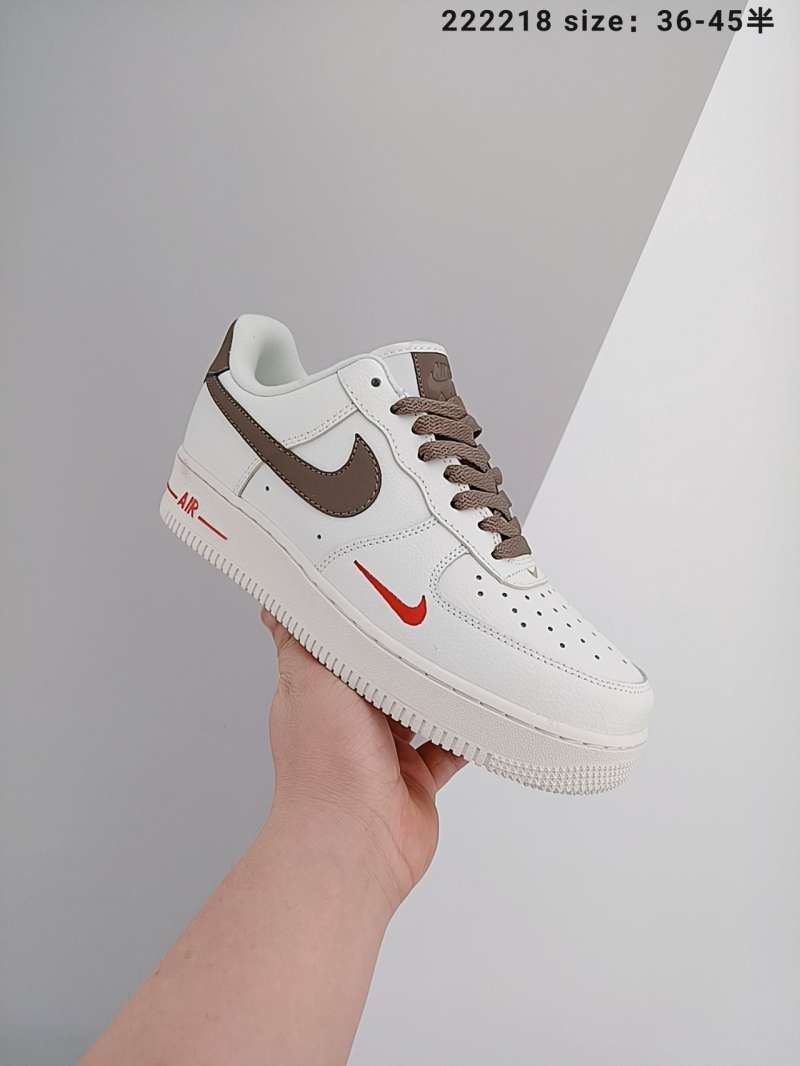 Jual Nike Air Force 1 Low Air Force Low Top Milk Coffee With Built-in ...