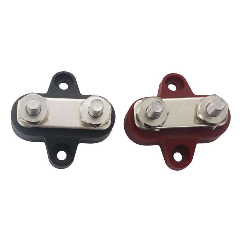 Jual Bus Bar Power Terminal Blocks Negative M6 Positive Power Distribution Studs di Seller ...