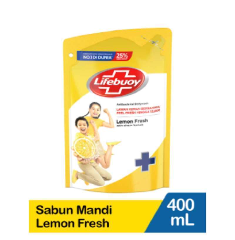 Jual Lifebuoy Sabun Mandi Cair 400Ml - Lemon Fresh di Seller Toko Susu ...