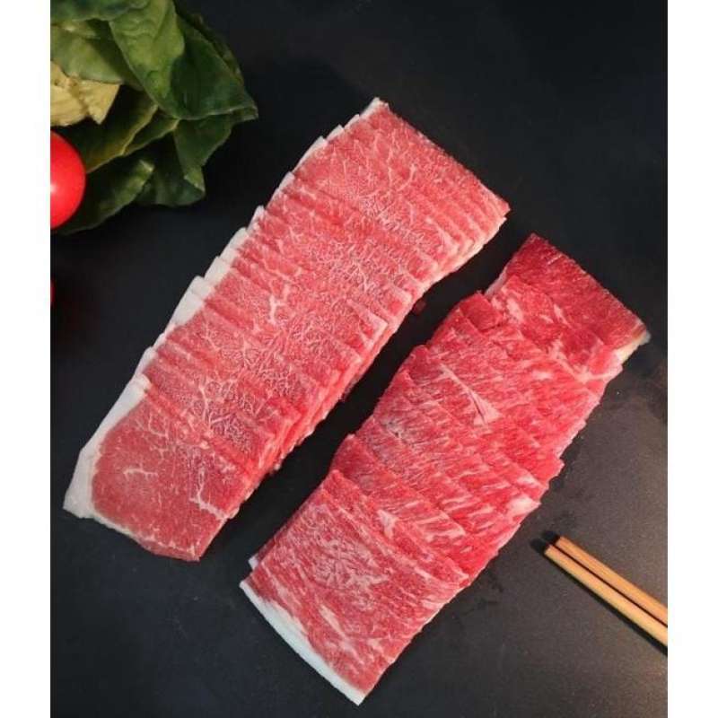 Jual Daging Sapi Us Wagyu Beef Slice Prime Marbling - 250gr [tangerang ...