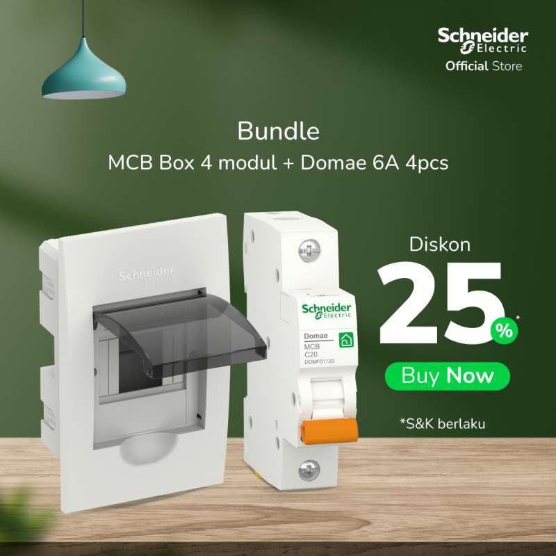 Jual Mcb Box Schneider 6 Modul Original Murah - Harga Diskon Juni 2024 ...