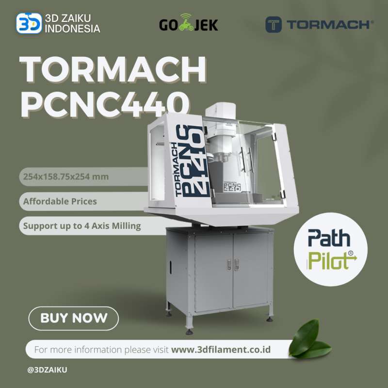 Jual Tormach Pcnc440 Compact Cnc Mesin Milling Potong Bahan Baja Besi ...