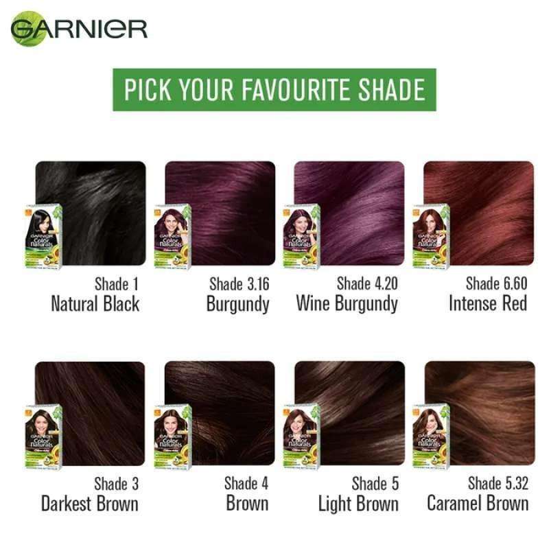 Jual Garnier Color Naturals Sachet Creme Riche Perwarna Rambut ...