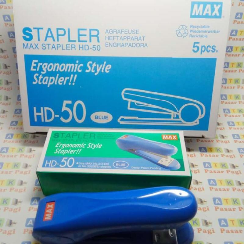 Jual stapler hd 50 max original di Seller Toko Satu Hati - | Blibli