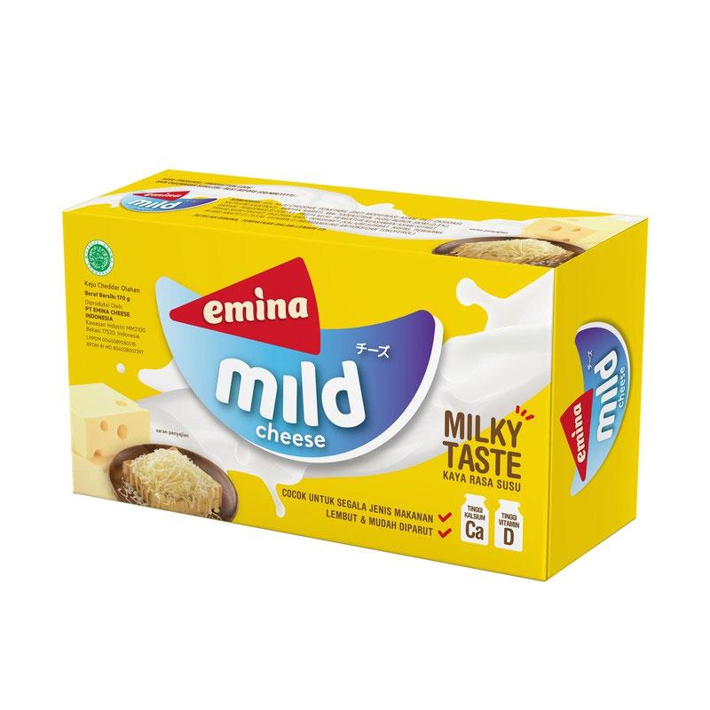 Jual Emina Mild Cheese Keju Cheddar [170 gr] di Seller TOKO ELMANNA ...